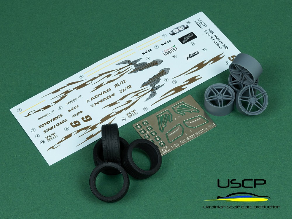 24T060 USCP Nissan 240SX/Silvia S14 Fast and Furious Letty Transkit ...